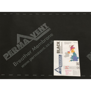 Permavent PVBB50 Black 1m x 50m
