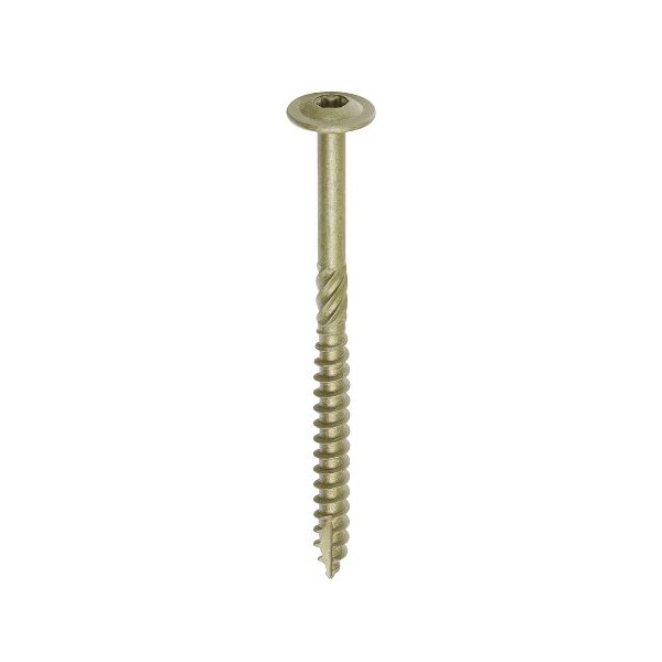 TIMco 225INW In-Dex Timber Screw Wafer Head TX40 8x225mm GO (50)