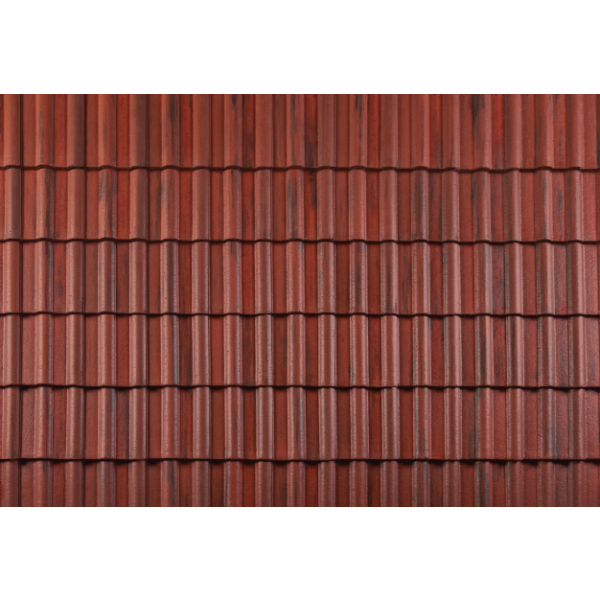 Russell Double Roman Tile Cottage Red