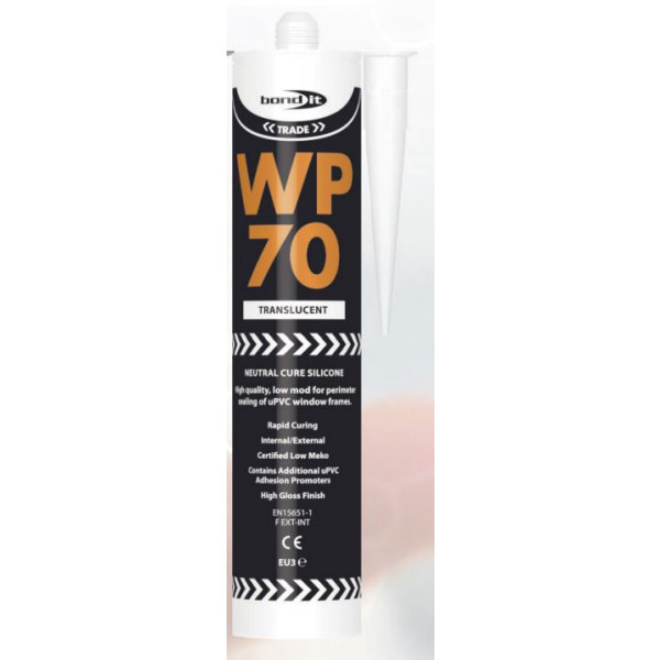 Bond It WP70 Low Modulus Silicone 300ml Clear