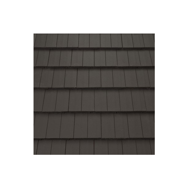Sandtoft Dual Calderdale Edge Interlocking Plain Tile - Dark Grey