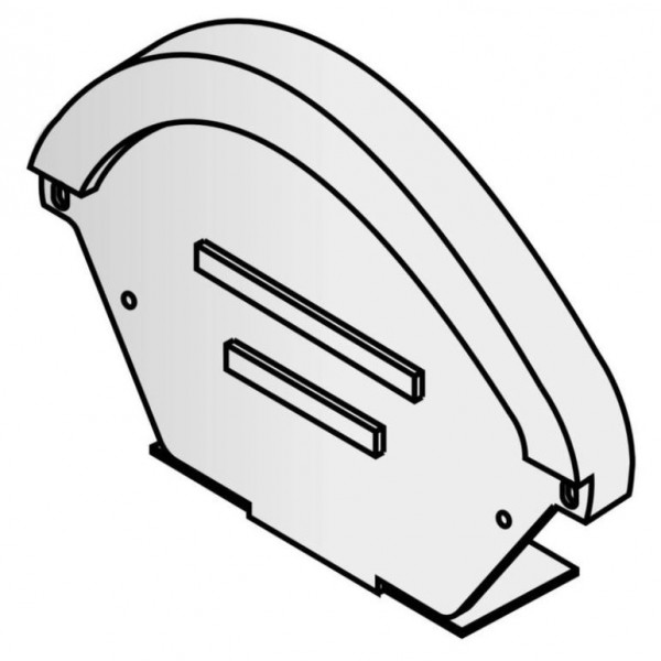 Marley Segmental Ridge End Cap 395 Grey 01