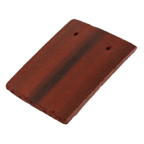 Redland 10001898 Plain Eaves/Top Tile 6154 Rustic Red 78