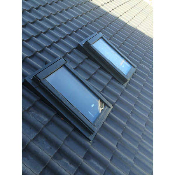 Forticrete Centurion Smooth Tile - Slate Grey