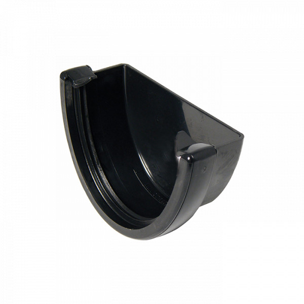 Floplast Hi-Cap REH1B Ext Stopend Black