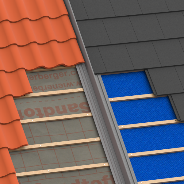 Sandtoft Dry Fix Bonding Gutter 70mm Upstand