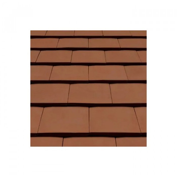 Sandtoft 2453775065 Clay Half Round Ridge 305mm Natural Red