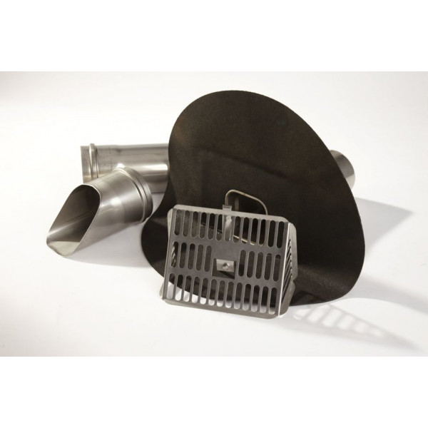 Icopal 20000268 Roofgard Parapet Outlet 100mm