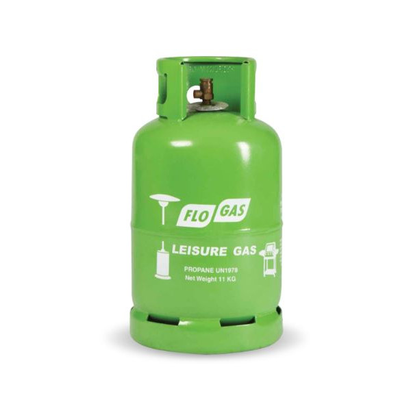Flogas Propane Gas 50008 11kg Nominal Content Patio Gas (Green)