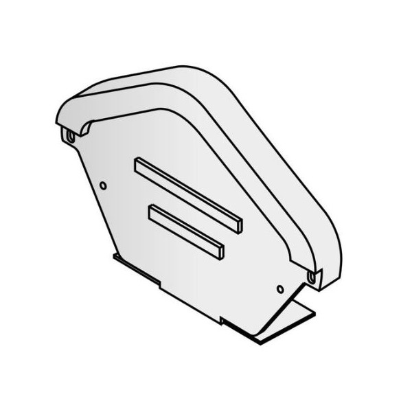 Marley Modern Ridge End Cap 394 Brown 03