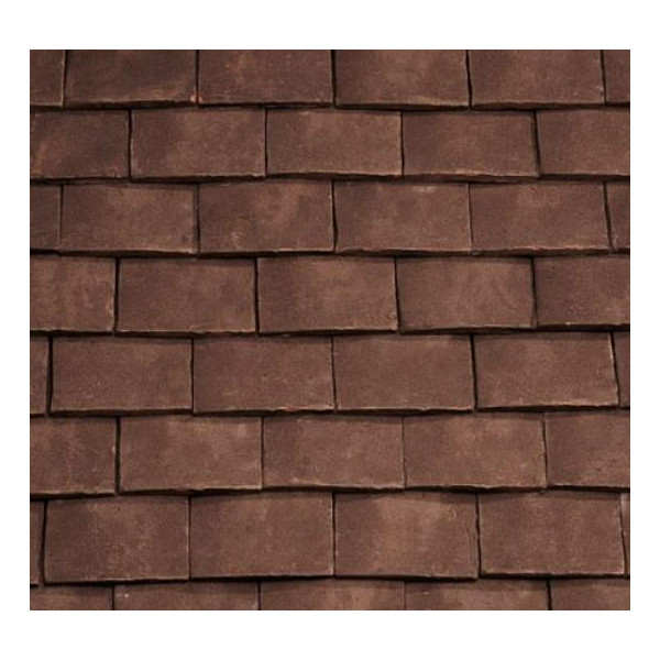 Sandtoft 2453909011 Clay Hogsback Handmade Ridge Dark Chestnut