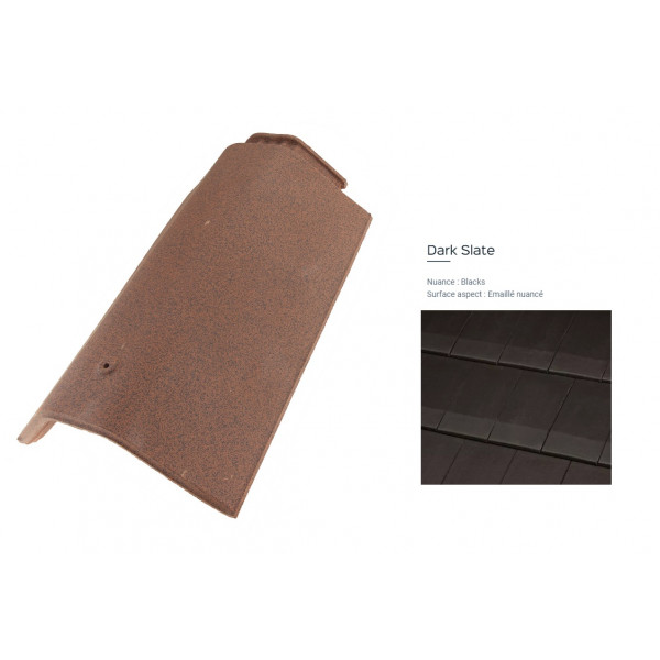 Terreal 321XL Interlocking Angular Ridge Dark Slate