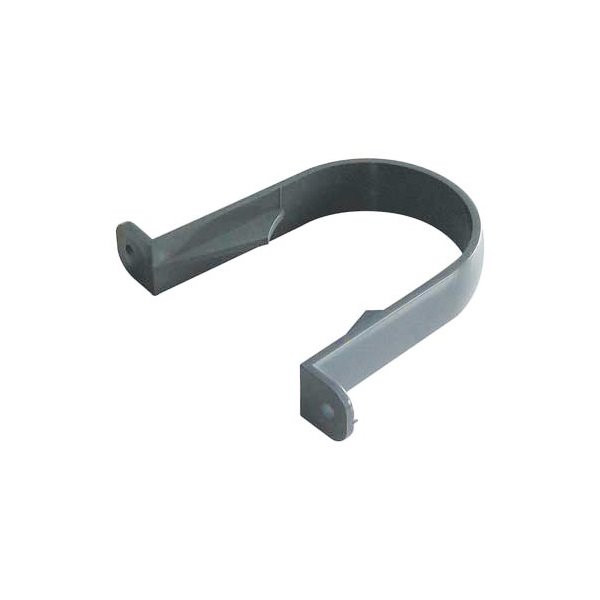Floplast Rainwater RC1G 68mm Round Pipe Clip Grey