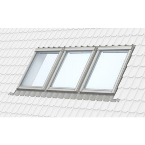 Velux EKW MK12 0003 Flashing to 120mm Tile Triple Combi