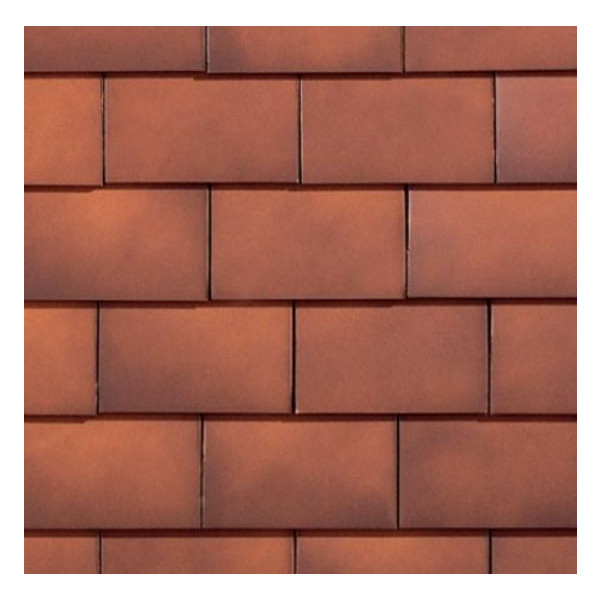 Koramic 12860302 Clay 301 Smooth Plain Tile & Half Amarant