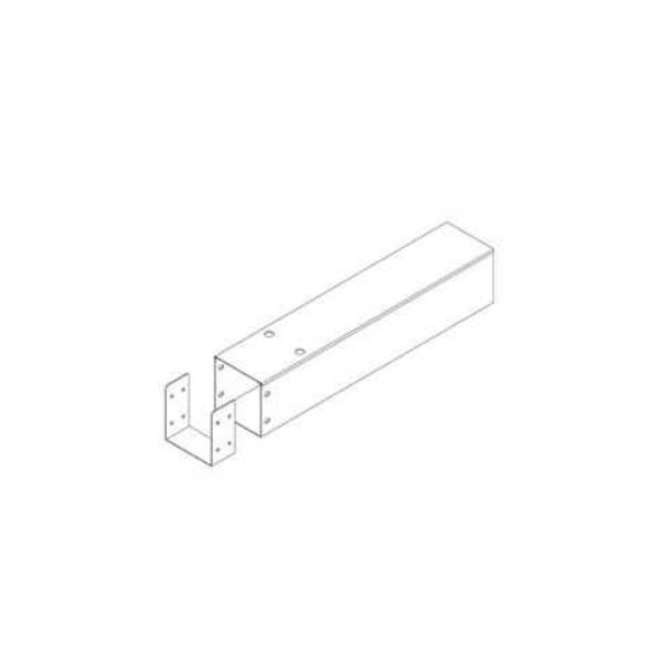 Metsec TSL/050/050/PG3 C/Trunking w/ TB Lid & Fixings 50mm x 50mm
