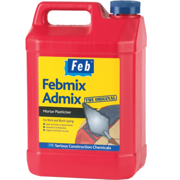 Sika 486723 Febmix Admix - The Original 5ltr Dark Brown (4)