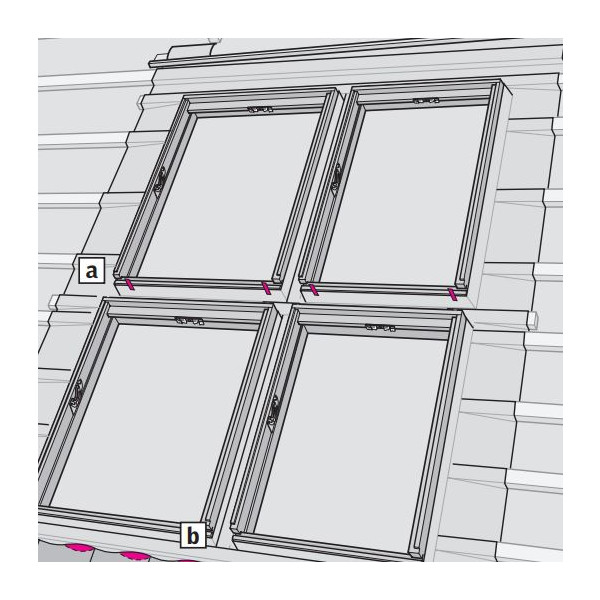 Velux EKW MK04 0006E Flashing to 120mm Tile Top RH Quattro