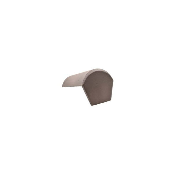 Sandtoft 2452859016 Concrete Segmental Ridg Gable Stop End Brown