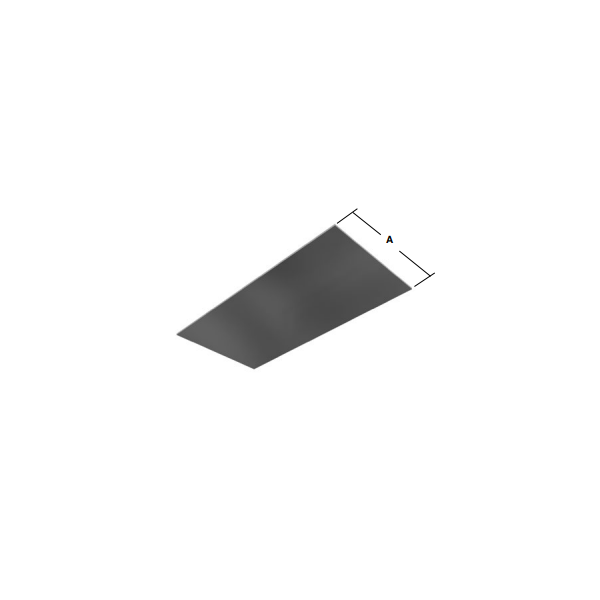 Alutec Evoke FF1490 490mm Soffit 3m Anthracite Grey