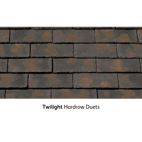 Forticrete Hardrow Slate Duet 330 x 305mm Eave Twilight