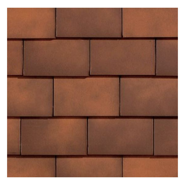 Koramic 12864401 Clay 301 Smooth Plain Tile Rustic