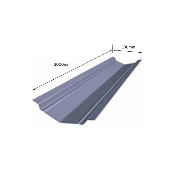 Filon GSVT1 GRP Slate Valley 300mm x 3m Grey