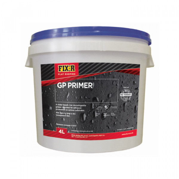 FIX-R Liquid Roofing GP Primer 4ltr White