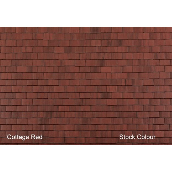 Russell Plain Tile Cottage Red