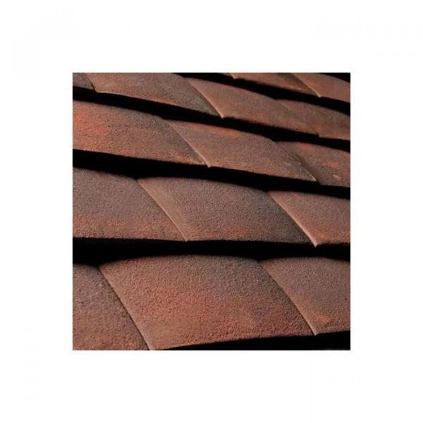 Sandtoft 2453775075 Clay Half Round Ridge 305mm Sussex Blend