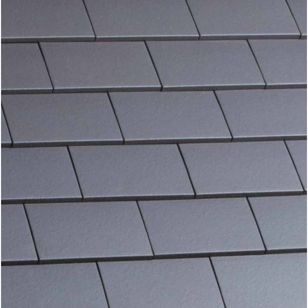 Marley Hawkins Single Camber Plain Tile Eave Top Blue Smooth
