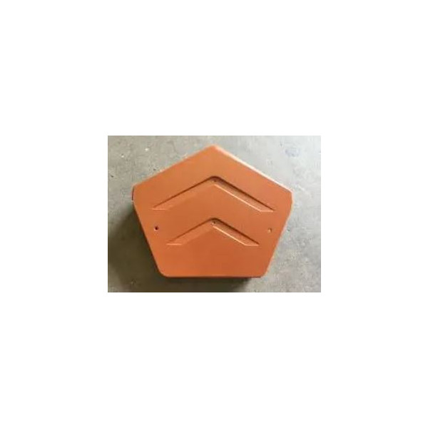 Sandtoft Concrete Multiverge HR Ridge End Cap Terracotta/Rustic