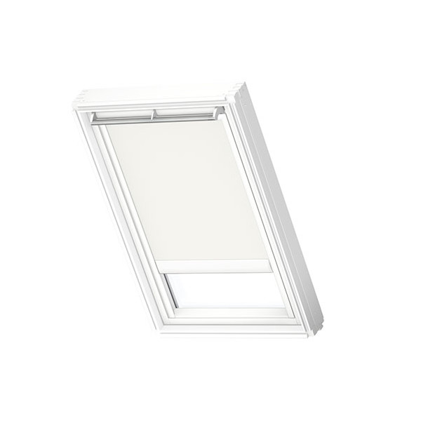 Velux DML CK04 1025SWL Electric Blackout Blind White White Line