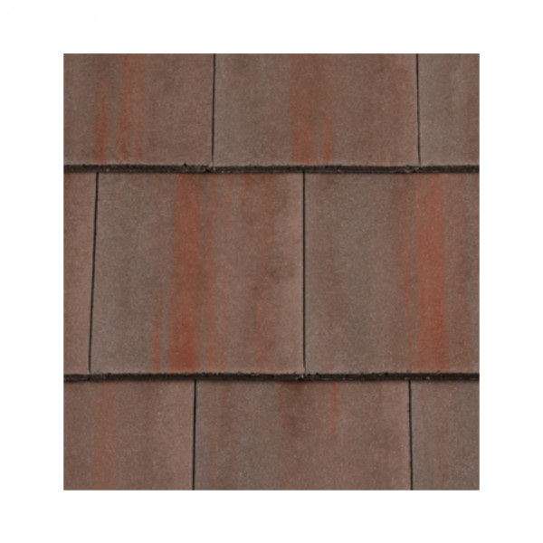 Redland 10002207 Duoplain HR Block End Ridge 7409 Rustic Brown 35