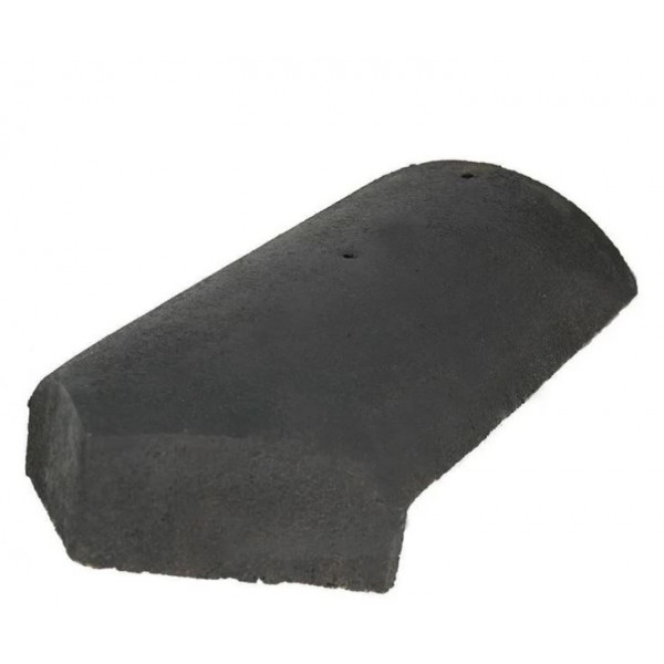 Redland 10002378 Third Round Block End Hip 7784 Black 63