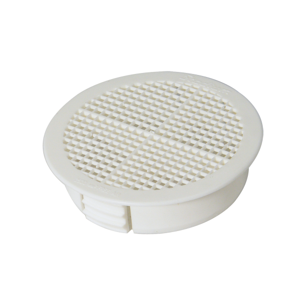 Floplast RT25 Disc Soffit Ventilator White