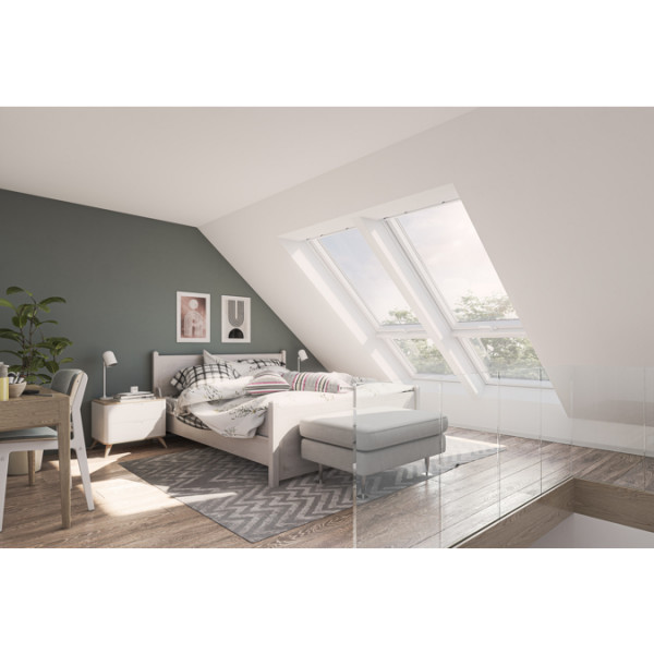 Velux GPL White Triple Glazed Roof Window - MK04