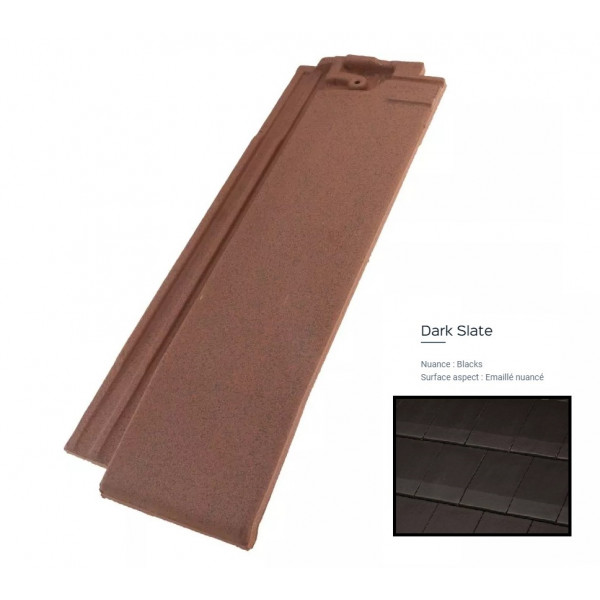 Terreal Volnay PV Half Tile Dark Slate