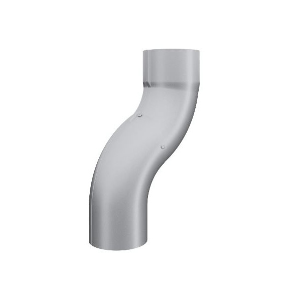 Lindab SOKN75 Pipe 1pce Offset Bend 75mm Black