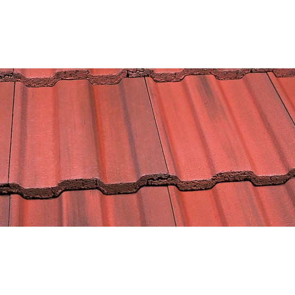 Marley Ludlow Plus Tile 101 Old English Dark Red 80