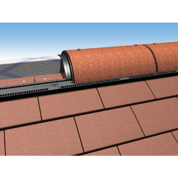 Forticrete GMT5 Vented Ridge Pack 6m Rustic