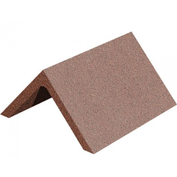 Marley Fittings Plain Angle Ridge 305mm 105D Red Sand Faced