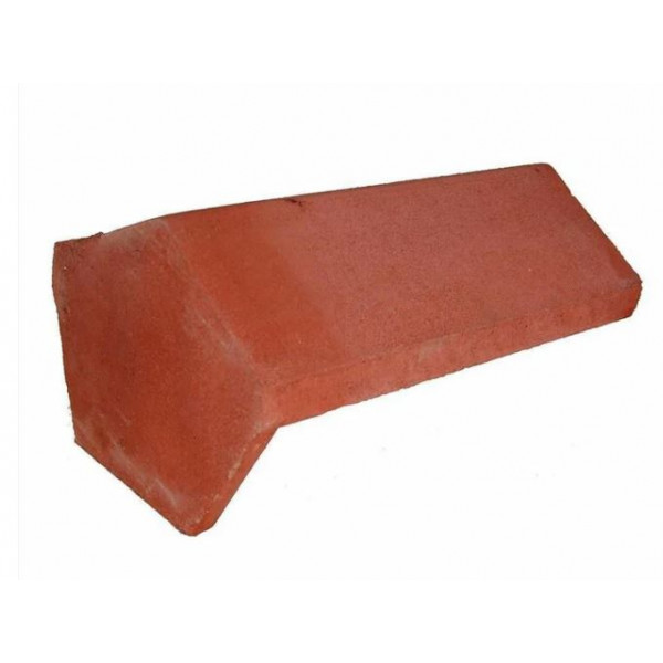 Redland 10002566 Universal Angle Block End Ridge 8226 Richmond Red 11