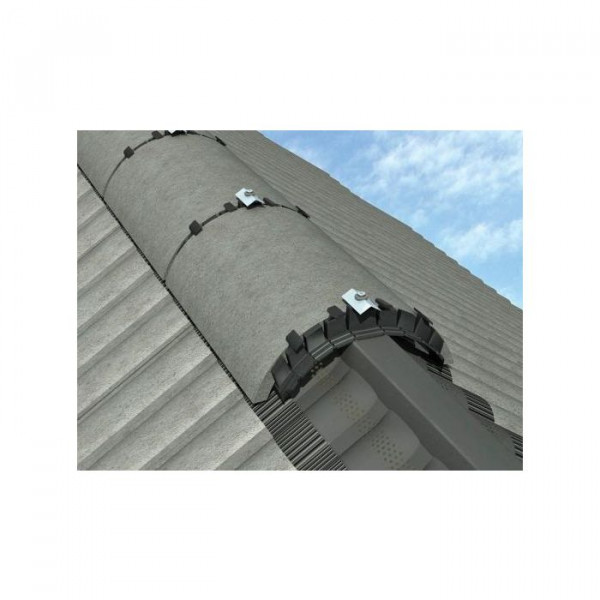 Manthorpe GDRR-BL Dry Ridge Vent Roll Kit 6m Black