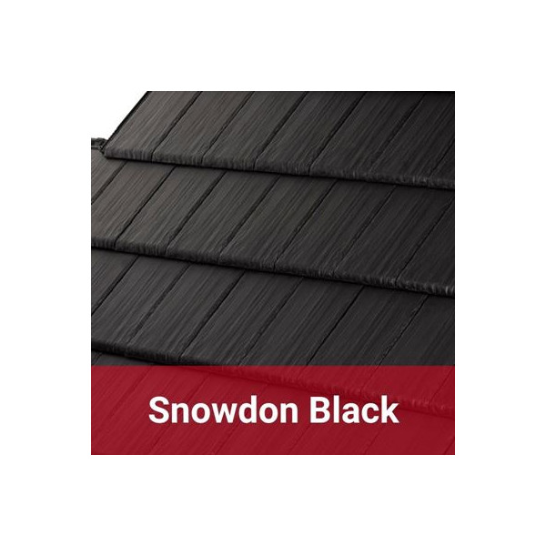 Lagan TBSNOWNATBLKTILE Snowdon Interlocking Clay Tile Black