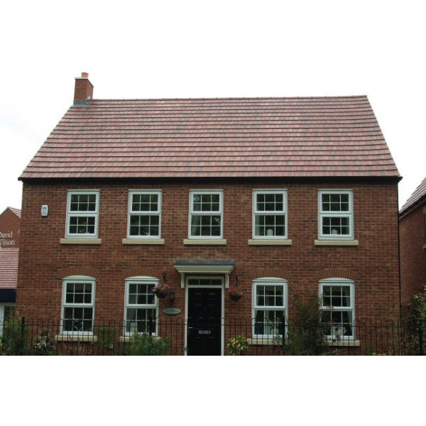 Russell Lothian Tile Cottage Red