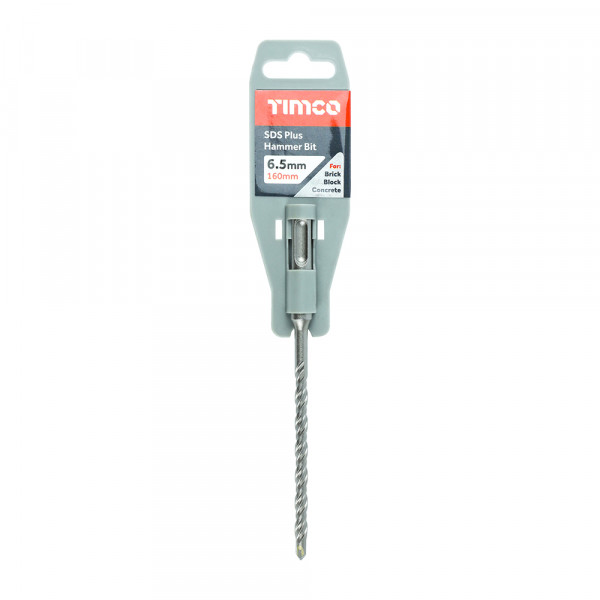 TIMco SDS65160 SDS Plus Hammer Drill Bit 6.5mm x 160mm