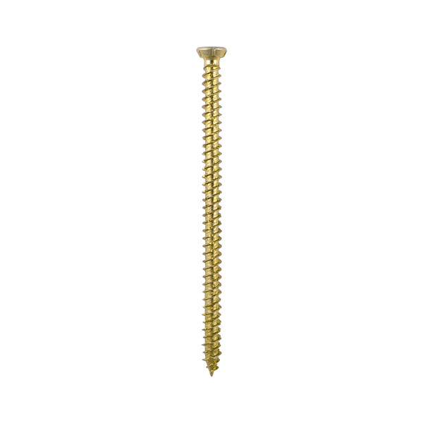 TIMco 00080TCON Multi-Fix Concrete Screw CSK TX30 7.5x80mm ZYP (100)