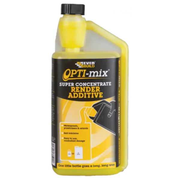 Sika 697962 Opti-Mix 3-In-1 Render Additive 1ltr (12)