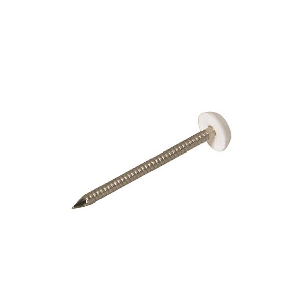 Floplast FP40W 40mm FloTop Pins White (250)